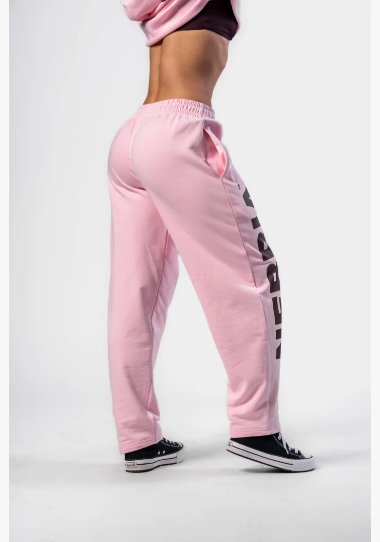 NEBBIA Voľné baggy tepláky BOYFRIEND STYLE ružové • 81,30 € • 57,48 ...